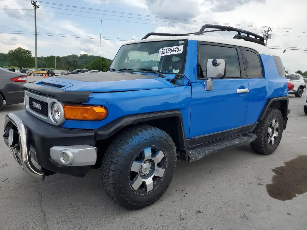 VIN: JTEBU11F48K049350 | TOYOTA FJ CRUISER 2008 BLUE 4.0L 6 تقرير تاريخ السيارة مجاناً - Stat.vin