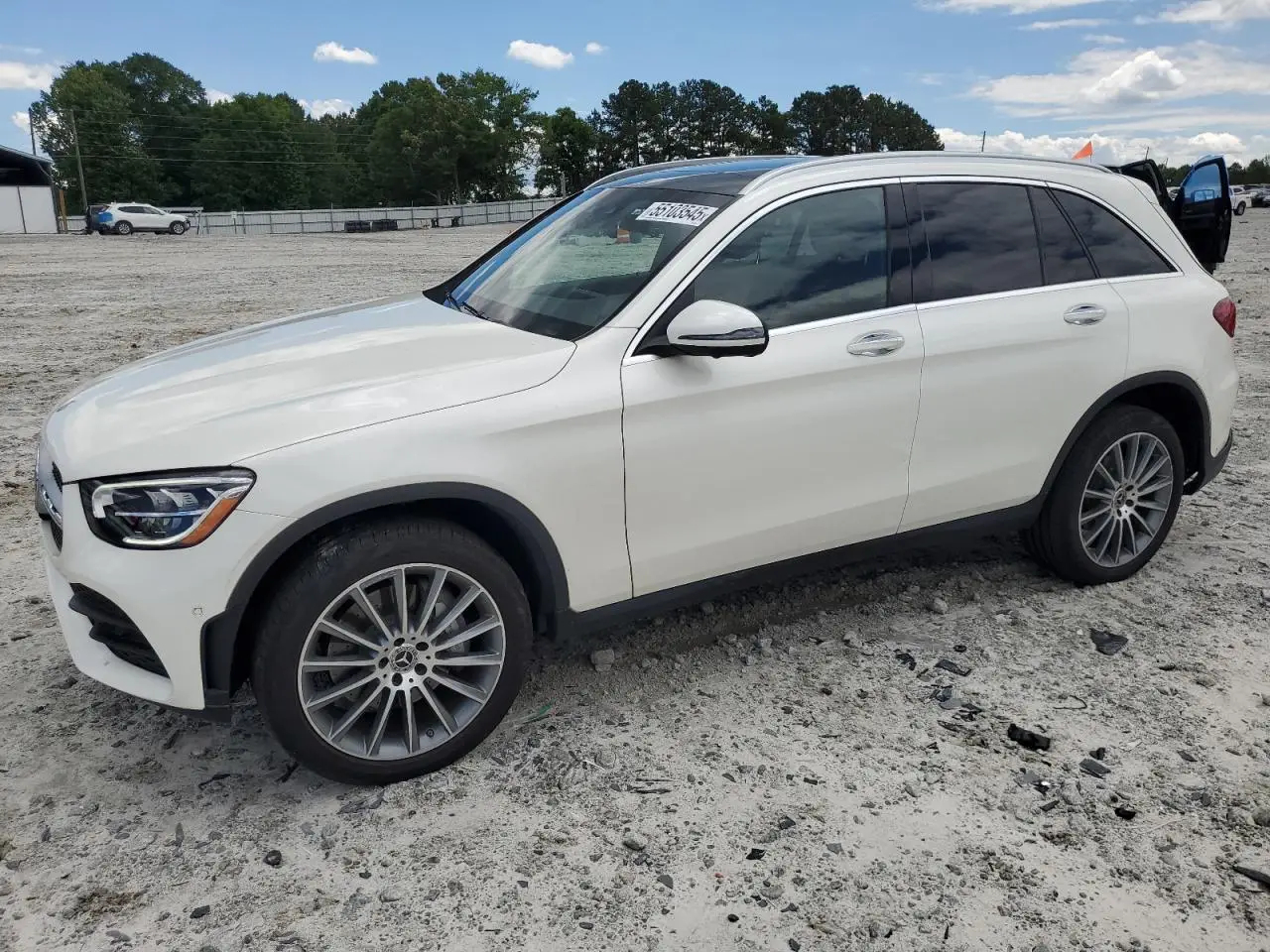 VIN: W1N0G8EBXNV365387 | MERCEDES-BENZ GLC-CLASS 2022 GLC 300 4M WHITE ...