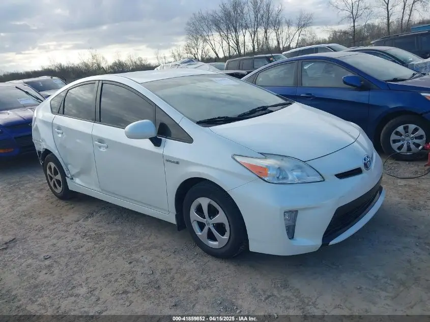 VIN: JTDKN3DU3F0428887 | TOYOTA PRIUS 2015 THREE White 1.8L I-4 DOHC ...