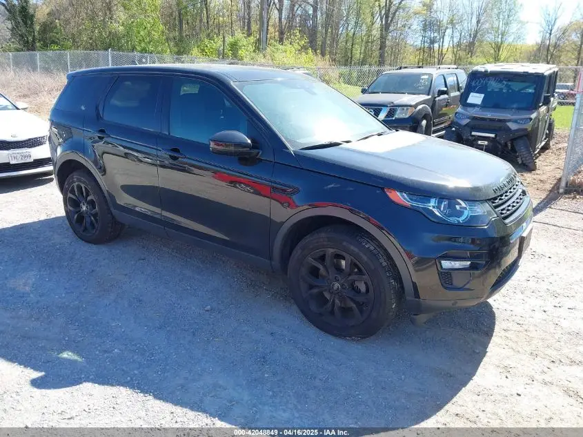 VIN: SALCR2BG7GH562684 | LAND ROVER DISCOVERY SPORT 2016 HSE Black 2.0L ...