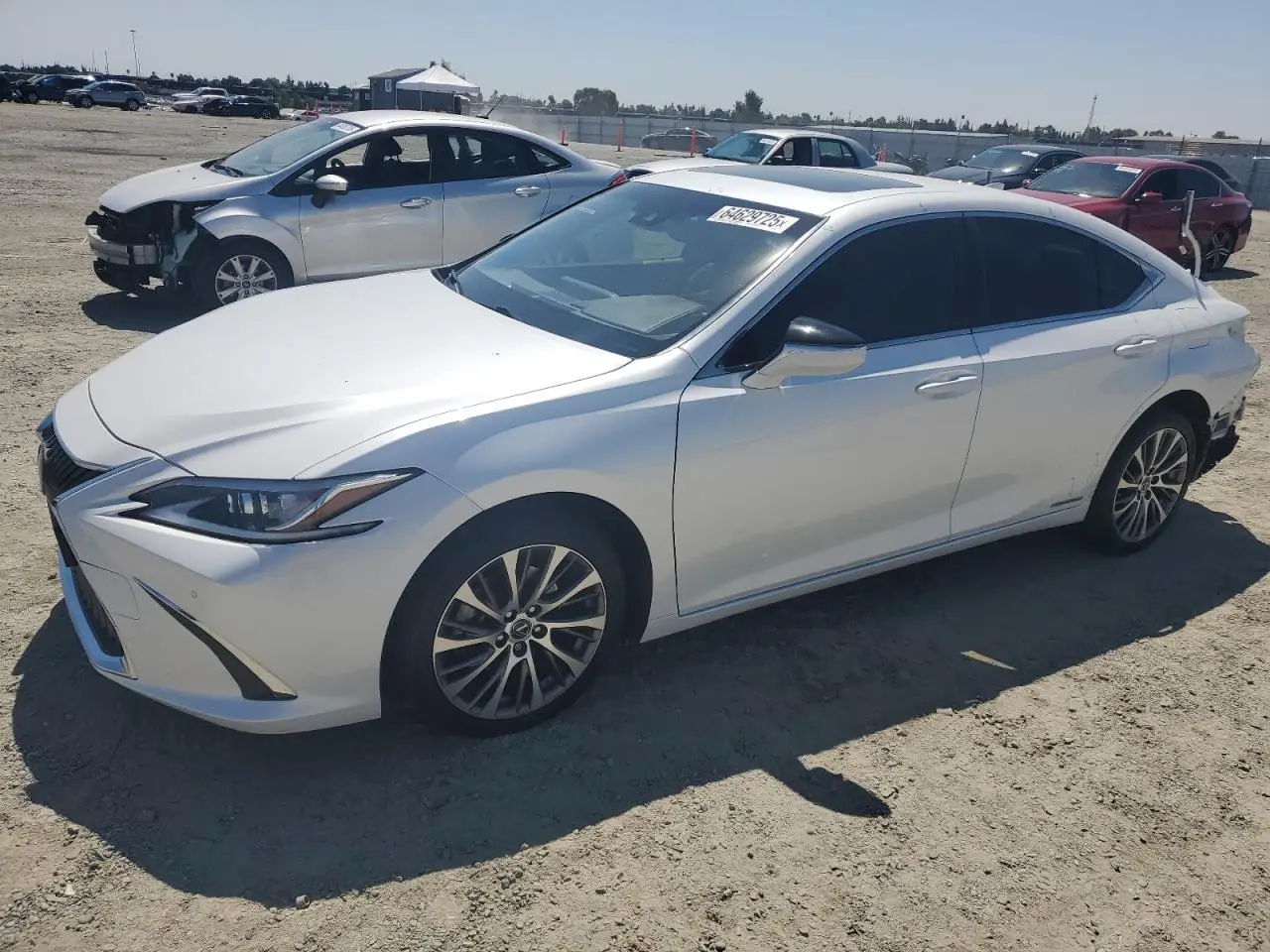 VIN: JTHB21B15K2000645 | LEXUS ES300 2019 ES 300H WHITE 2.5L 4 free car ...