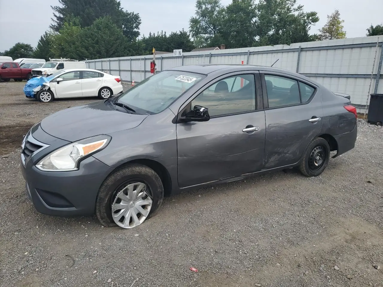 VIN: 3N1CN7AP5HL838514 | NISSAN VERSA 2017 S GRAY 1.6L 4 free car ...