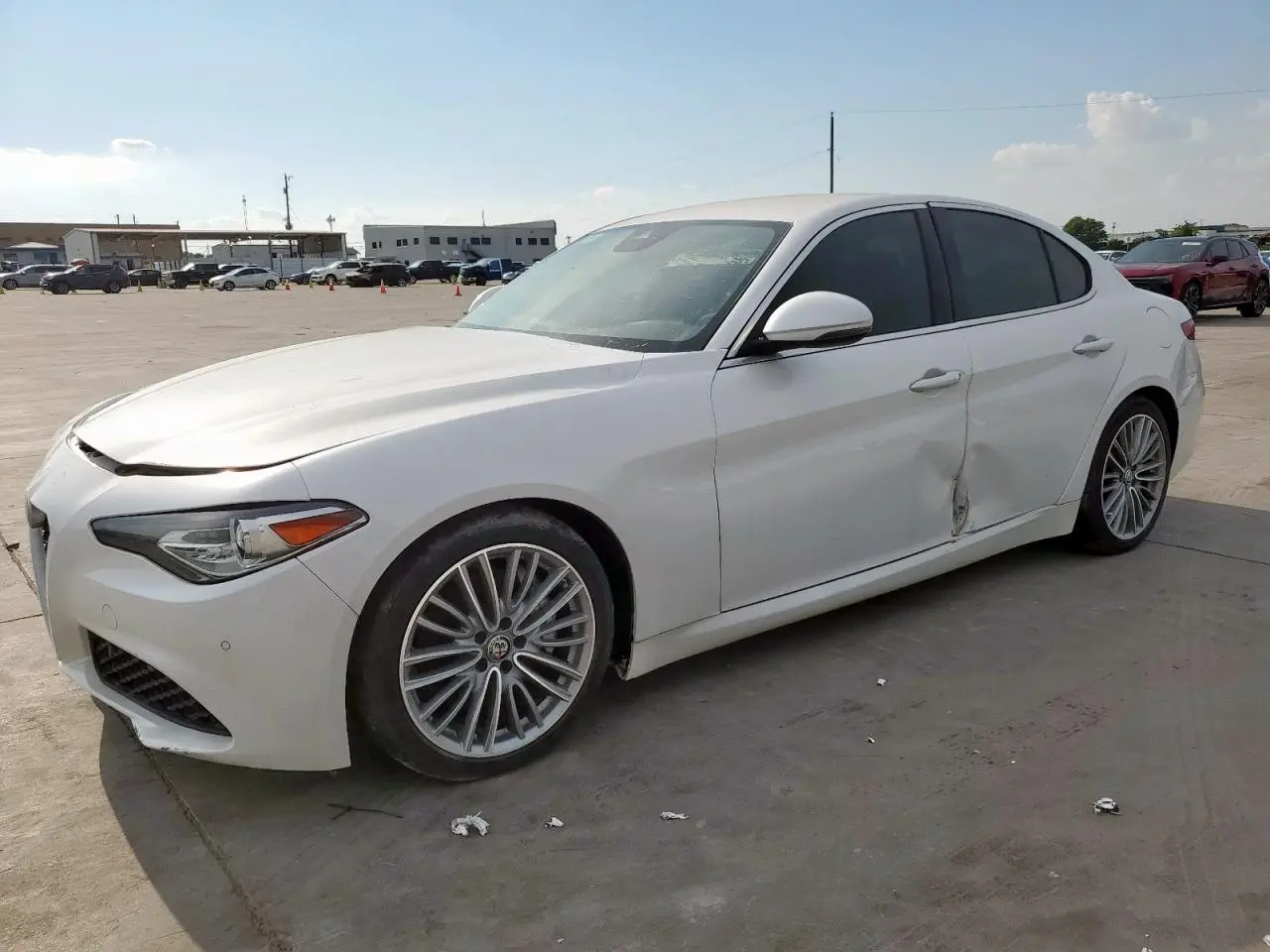 VIN: ZARFAECN1H7551994 | ALFA ROMEO GIULIA 2017 TI WHITE 2.0L 4 free ...