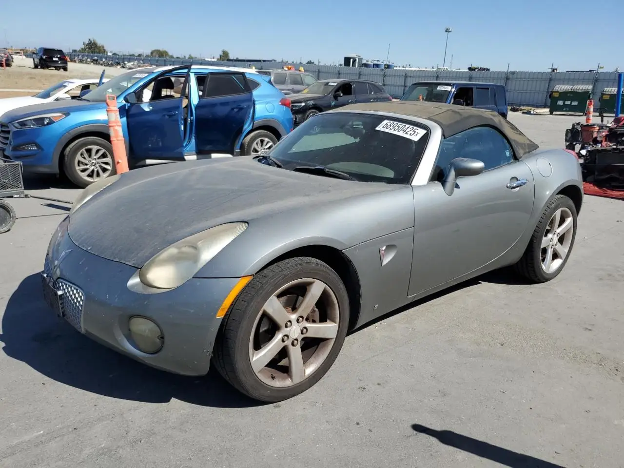 VIN: 1G2MB33B06Y104531 | PONTIAC SOLSTICE 2006 GRAY 2.4L 4 free car ...
