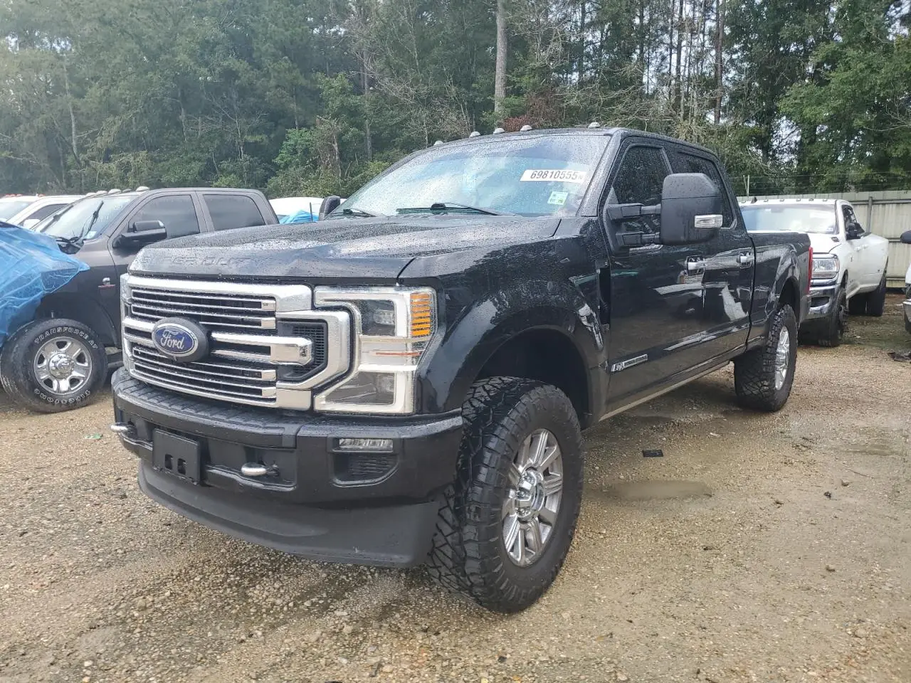 VIN: 1FT8W3BT1NED33120 | FORD F350 2022 SUPER BLACK 6.7L 8 free car ...